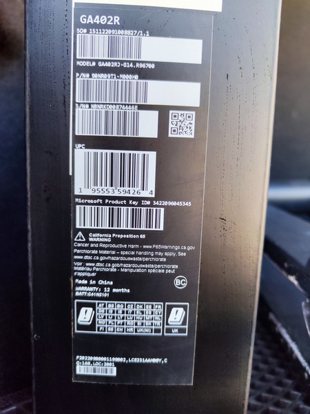Продается Asus Rog Zephyrus G14 (GA402)