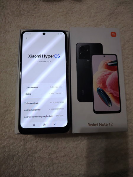 Redmi note 12   4+2/128 GB IDEAL