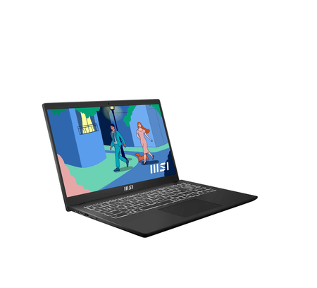 & Ноутбук MSI MODERN 15 B12M/ i5-1235U/ 8GB/ 512GB/ 15.6 FHD IPS Black