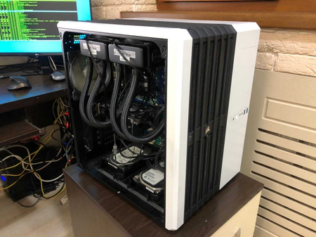 Двухпроцессорный сервер Xeon v4 96GB RAM