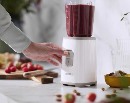 Мини-блендер со стаканом и измельчителем Philips HR2603