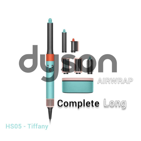 Фен-стайлер Dyson Airwrap HS05 Long  TIFFANY+Безплатная доставка