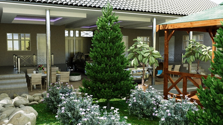 Exteryer Interyer dizayni chizaman