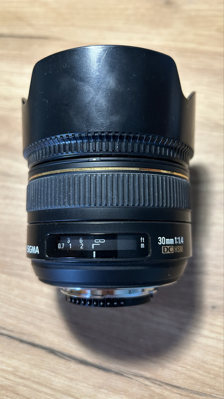 Продаю свой объектив для Nikon - Sigma 30mm 1:1.4 HSM