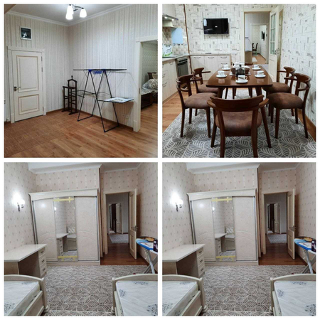 Новостройка, Паркентский 3/4/8 (три сан. узла) Площадь 100 кв.м.