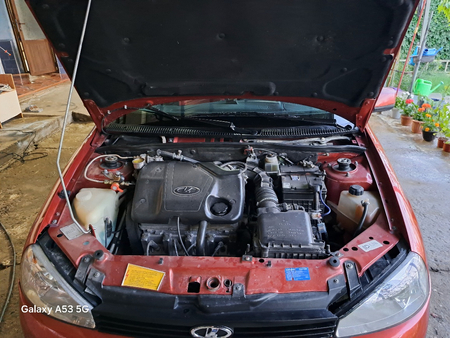 Lada Kalina 1118 радной краска
