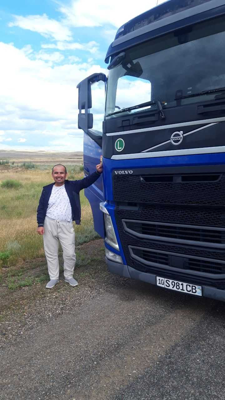 Тягач Volvo FH13 460,Полуприцеп Кроне(2016) Мега
