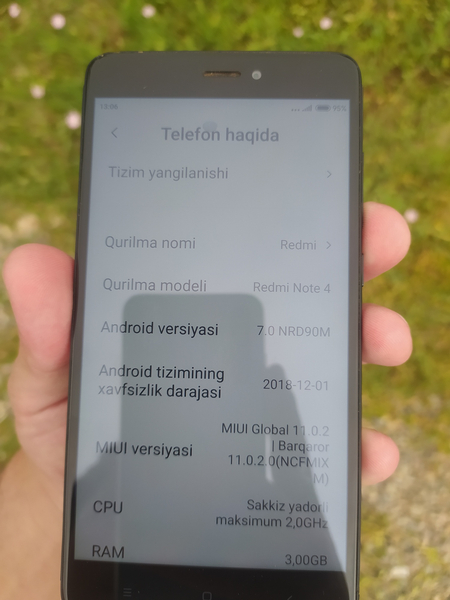 Redmi Note 4 32gb srochni sotladi