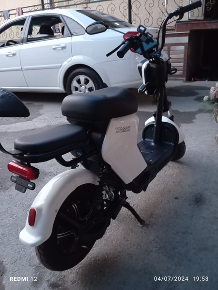 Skuter madeli WASAT yurishlari chotki trq etgan ovozi yoʻq tezligi 30