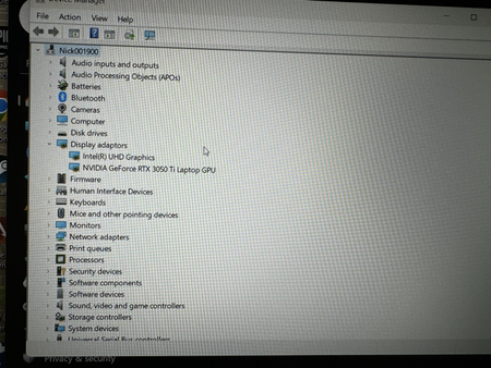 Продам notebook asus tuf f15