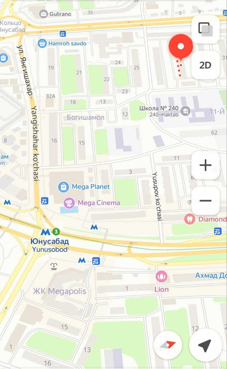 срочно только сегодня сдаем 2-х ком квартиру на юнус-абад 11-й кв