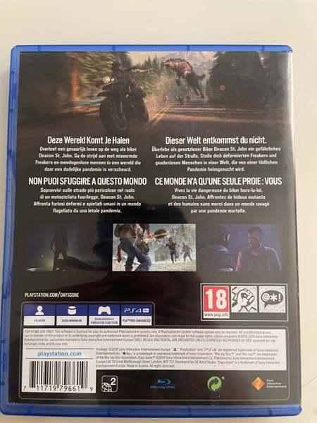 Days gone | ps4 | full game