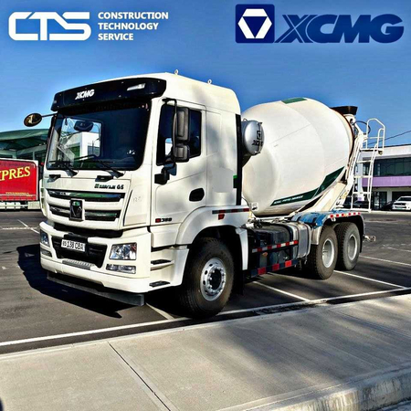 Автобетоносмеситель XCMG-G10V на Метан газ