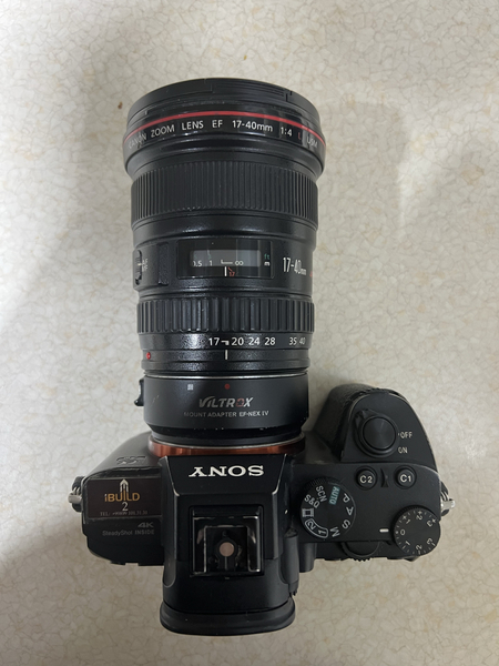 Sony alpha 17x40obyektiv
