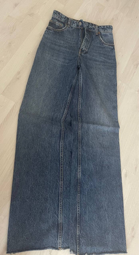 Джинсы Zara wide fit, XS
