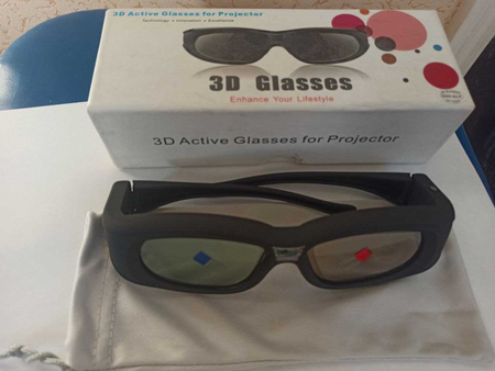Оригинальные 3D-очки для 3D проекторов от офиц. поставщика!