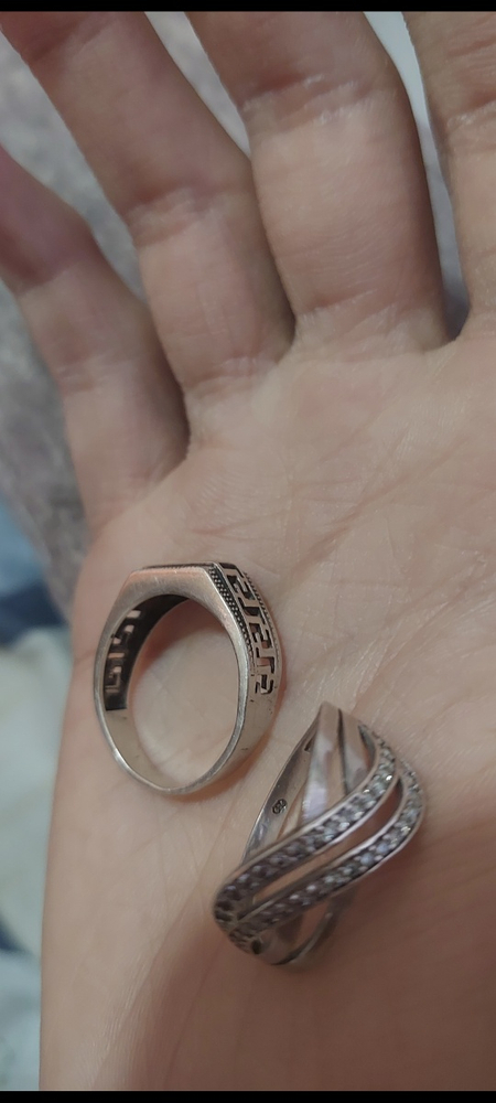 Кольца серебрянные