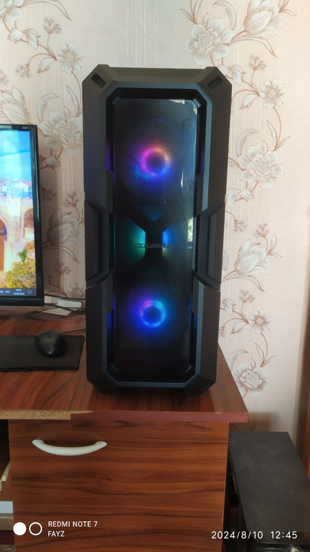 Uy ofis montaj hamda o'yin uchun ajoyib kompyuter. AMD Ryzen 7 8/16 RT