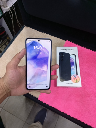 Samsung A55 8/256gb 10 kunlik tel yengide
