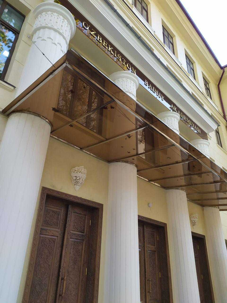 Перила, навес, флагшток из нержавеющей стали