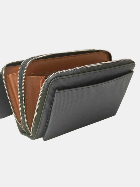 Lacosti erkaklar barsetkasi,  PVX polivinilxlorid, crossbody kashelok