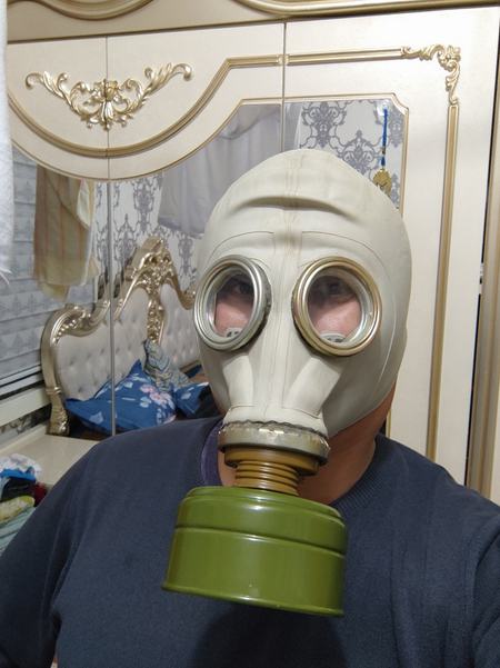 Военный противогаз ШМП химический
