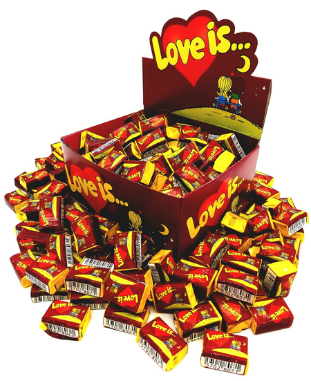 Love is жвачки со вкладышами