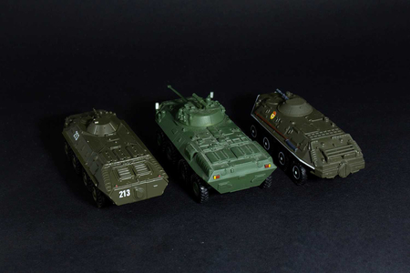 Игрушечные модели военной техники, масштаб 1:72. ф. Деагостини