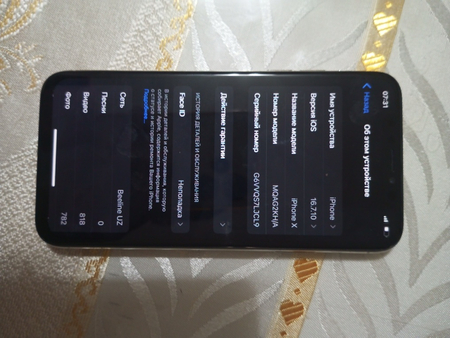 Iphone x holati yaxshi
