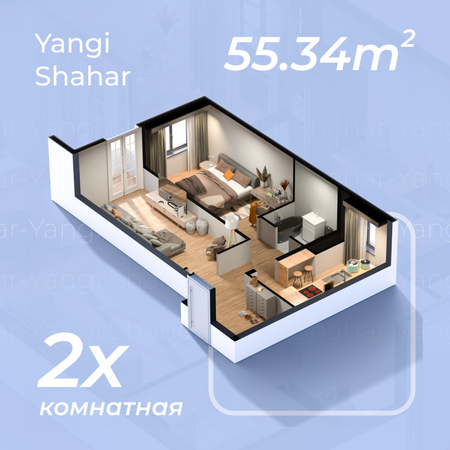 Nurafshon shaxrida 9 qavatli bino qurilishi boshlandi arzon narxlarda