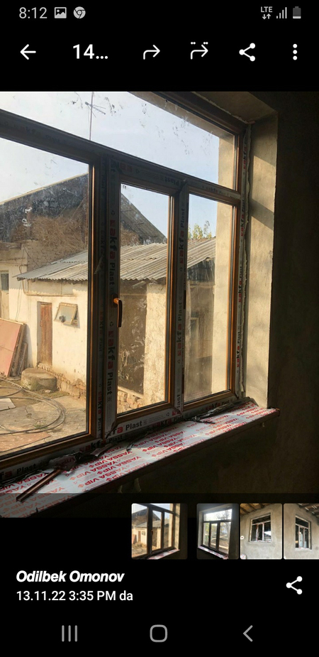 Akfa eshik va romlarni yasab ustanovka qilamiz arzon va sifatli