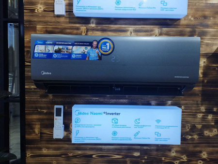 Кондиционер Midea Naomi 12 Inverter Quattro WiFi управление 80v