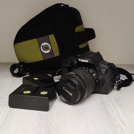 Canon 750d в отличном состоянии