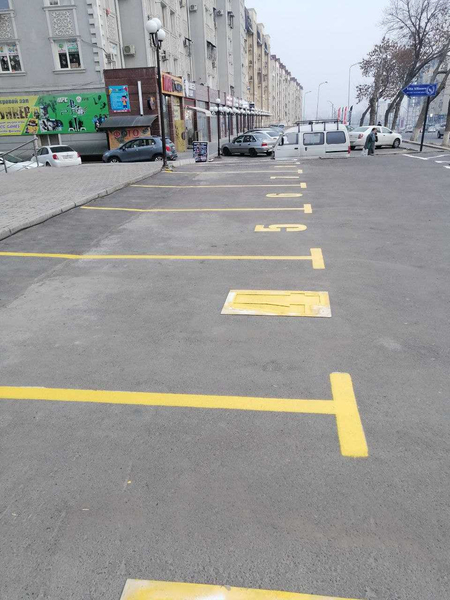 Дорожные Разметки территории