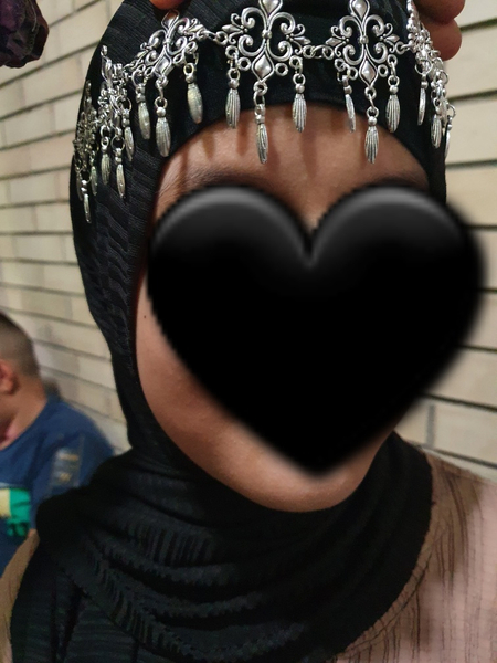 Hijobli qizlar uchun diadema