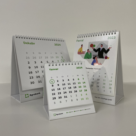 Qog’oz paket, blaknot, kalendar, kubarik, samakleyka mahsulotlari