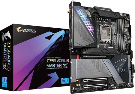 Новая Материнская плата GIGABYTE Z790 AORUS MASTER X. Сокет LGA 1700.