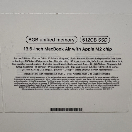 Macbook Air 13.6