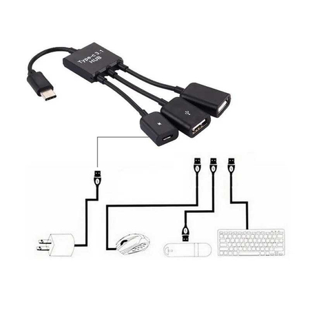 Универсальный Android переходник/adapter 3 в 1