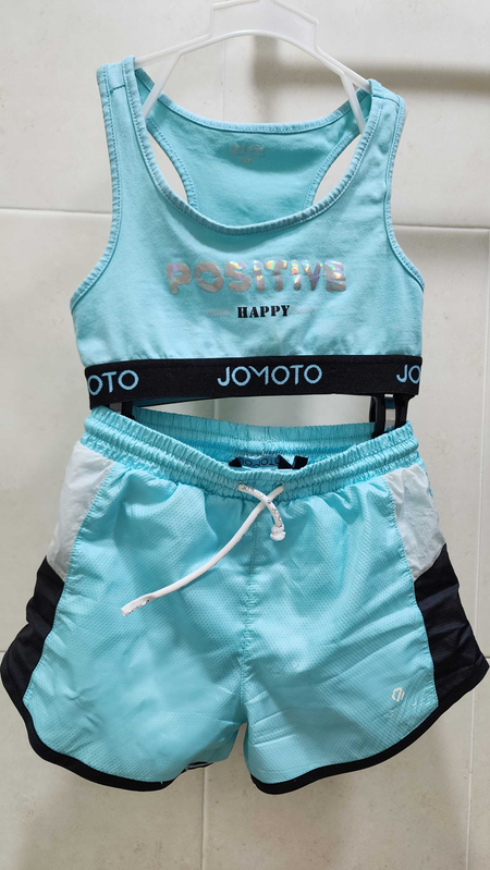 Спортивный костюм Jomoto (топик, шорты, куртка) для девочки