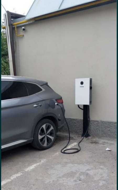 Elektromobillar uchun zaryadka o‘rnatib berish xizmati
