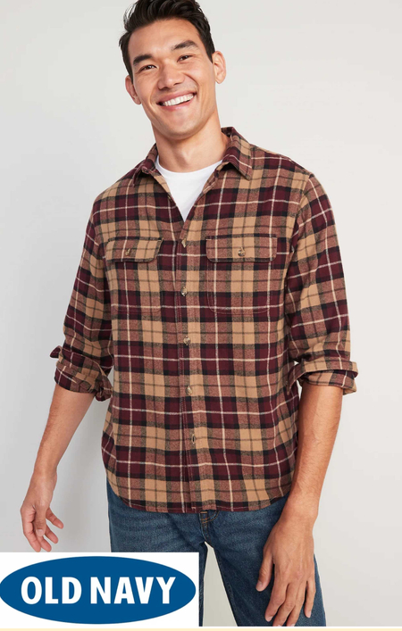 Новые из США теплые фланелевые рубашки Old Navy размер С, М и Л