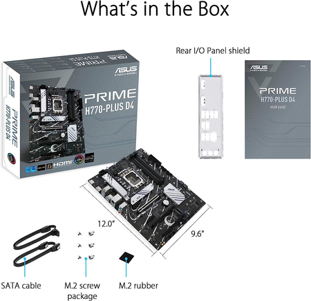 ASUS Prime H770-PLUS D4 Intel (новый запечатанный)