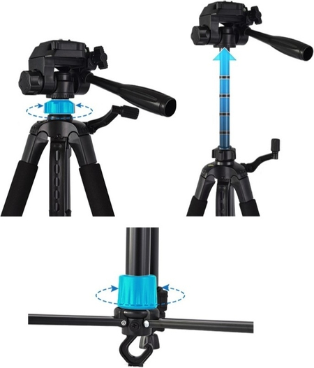Shtativ штатив T3520, трипод монопод стойка держатель