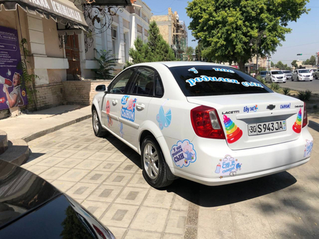 Печать на баннере и оракале 