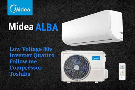 ХИТ ПРОДАЖ! Кондиционер Midea Alba 12 inverter Quattro +WiFi 80v