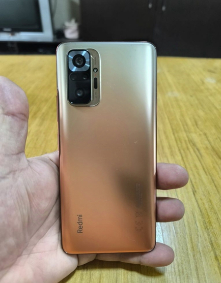 Redmi note 10 pro rangi orange holati ideal