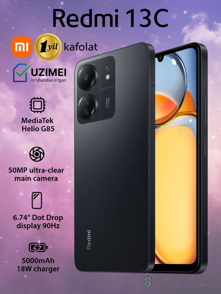 Redmi 13C 8/256gb xotira
