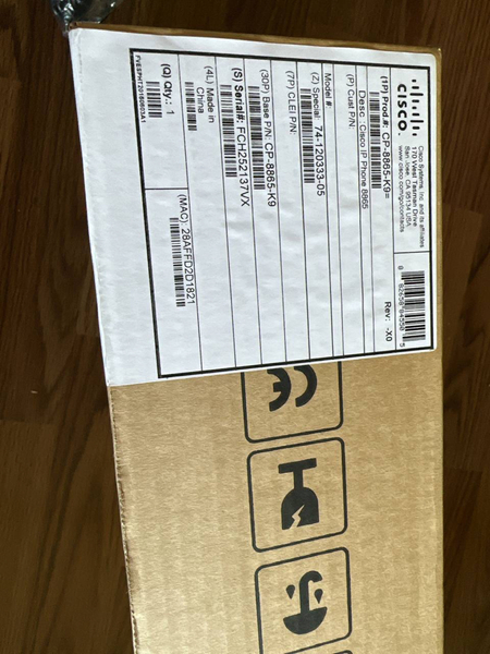 IP Cisco 8865-K9  Phone