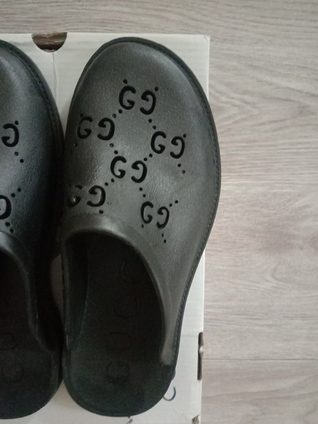Gucci сабо белые